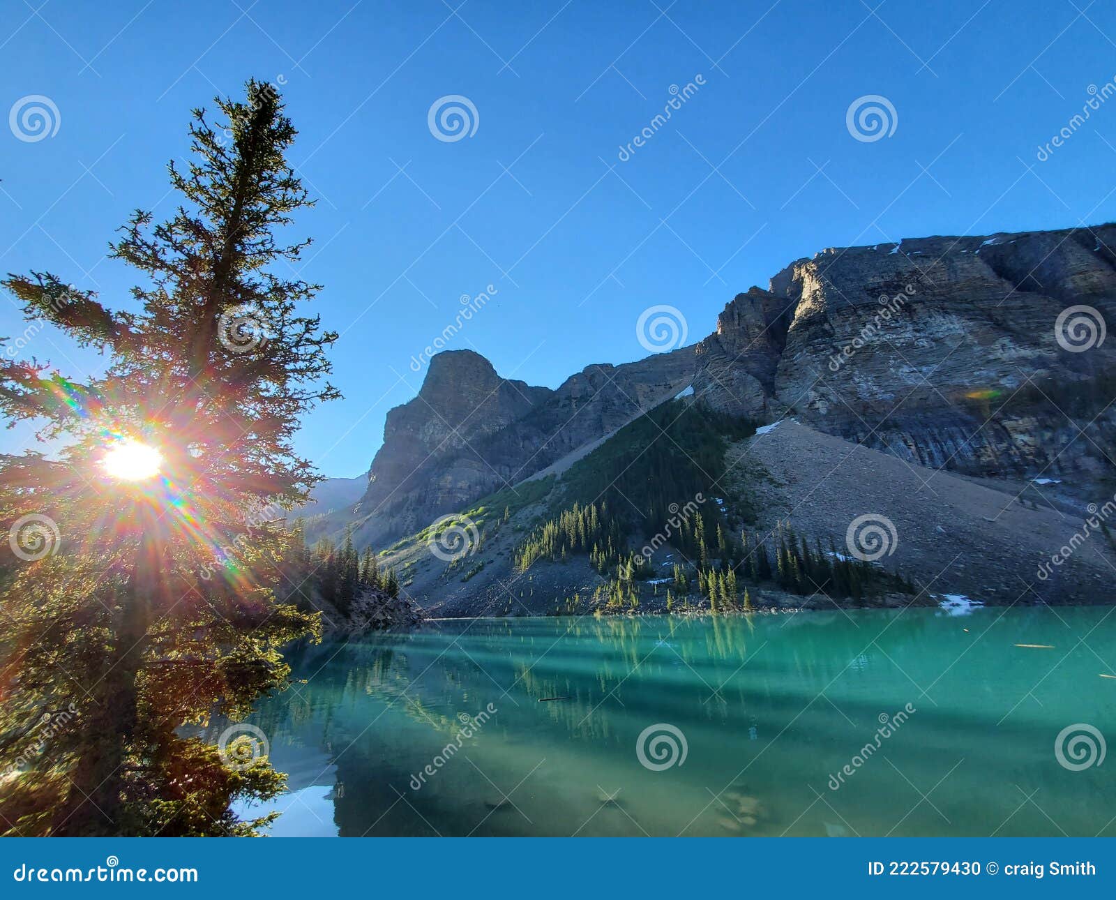 Banff stock photo. Image of coast, ocean, fjord, lake - 222579430