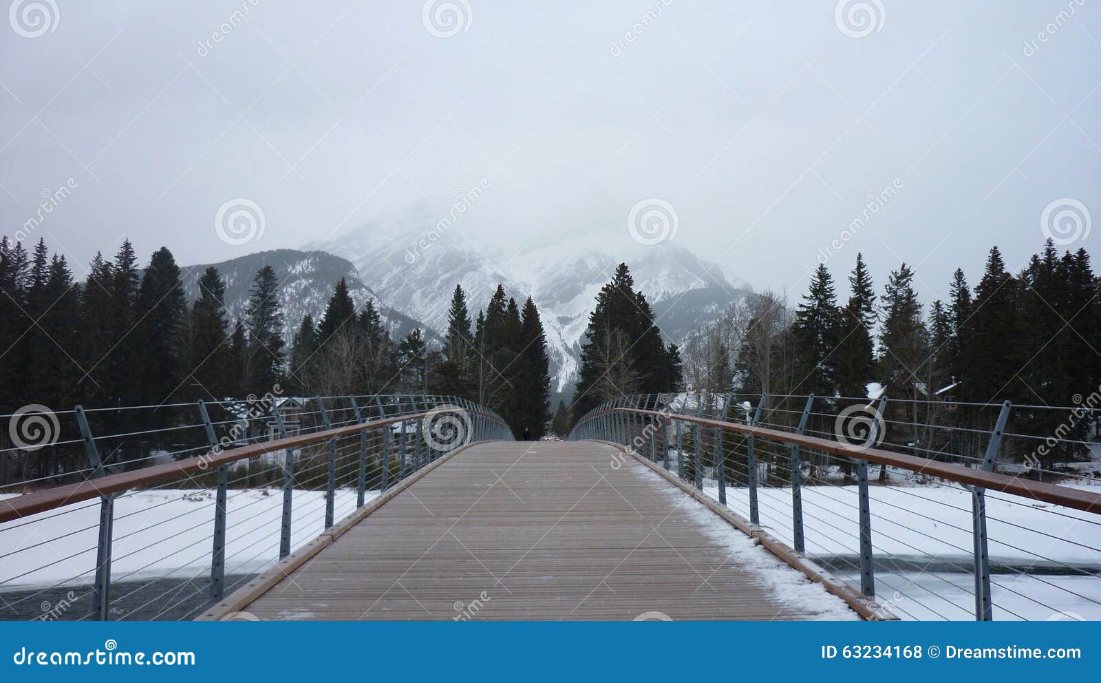 Banff Bridge editorial stock photo. Image of bridge, fairmont - 63234168