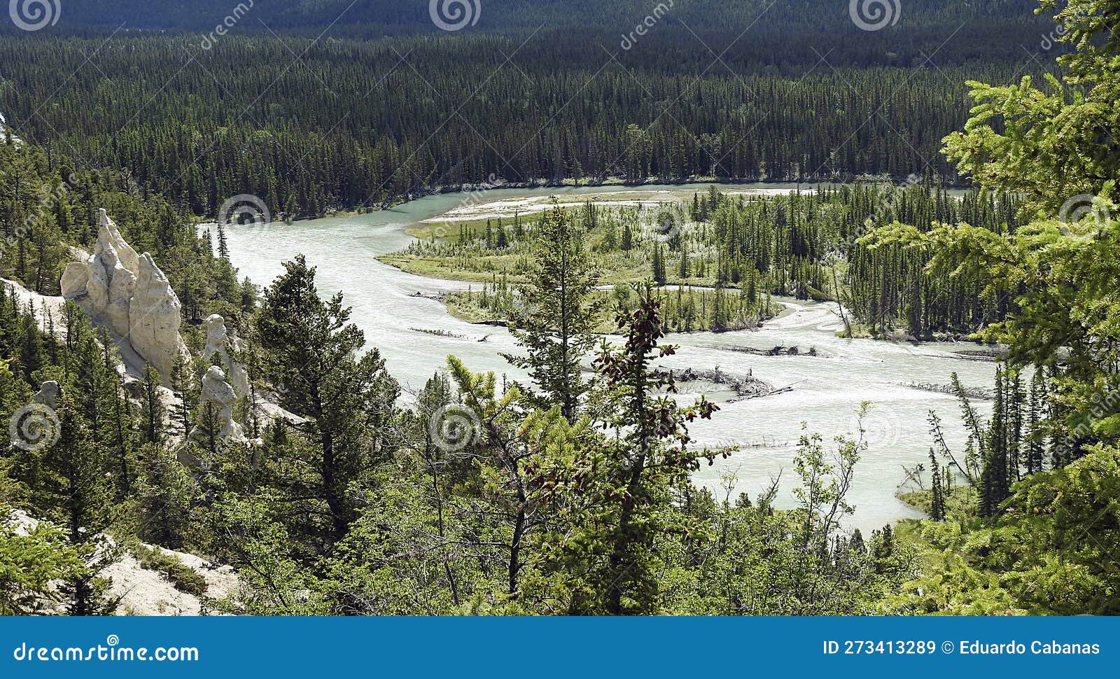The Banff Hoodoos - Needle-shaped Sedimentary Rocks in Banff , Canada ...