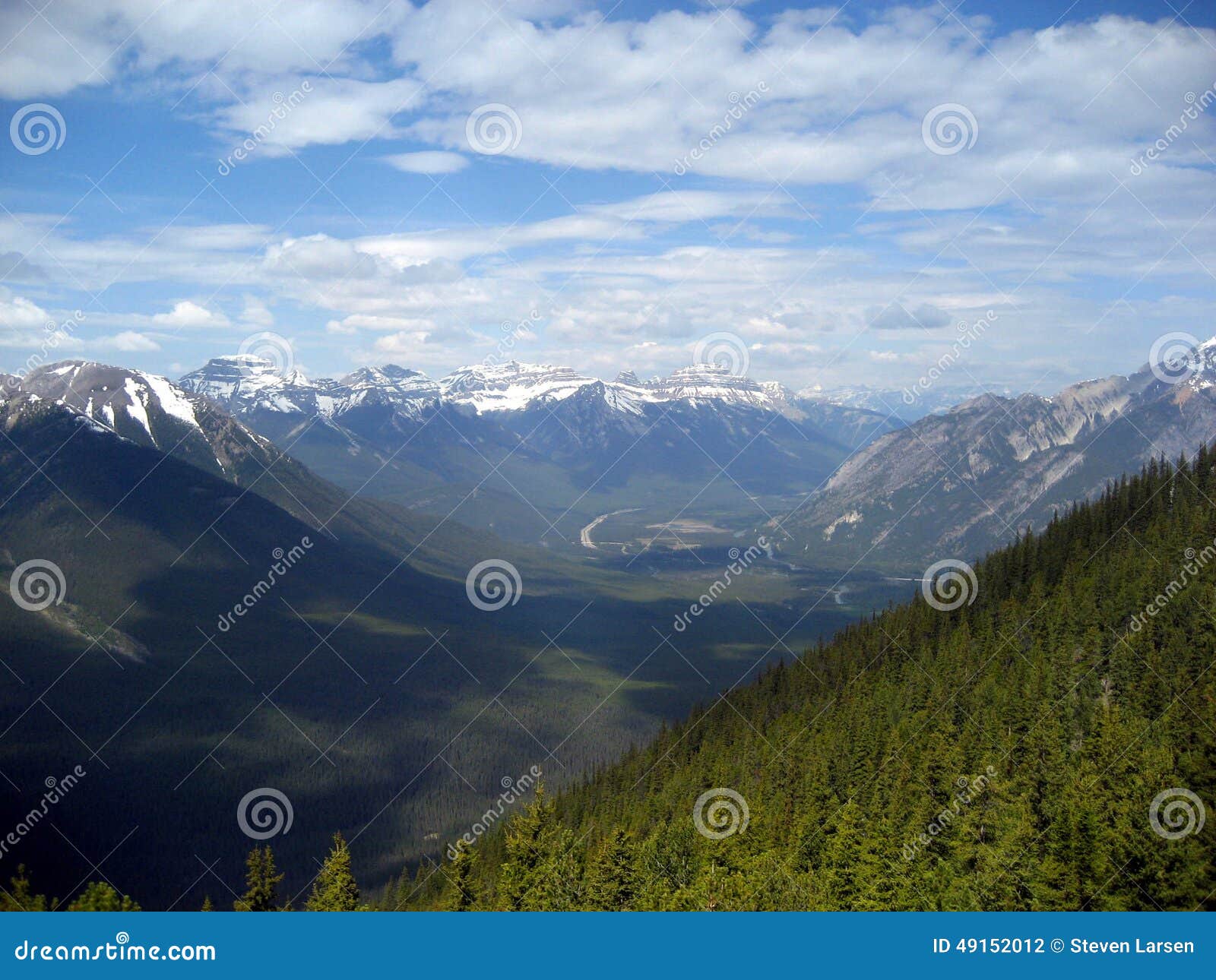 Banff Vista stock photo. Image of eagle, alberta, vista - 49152012