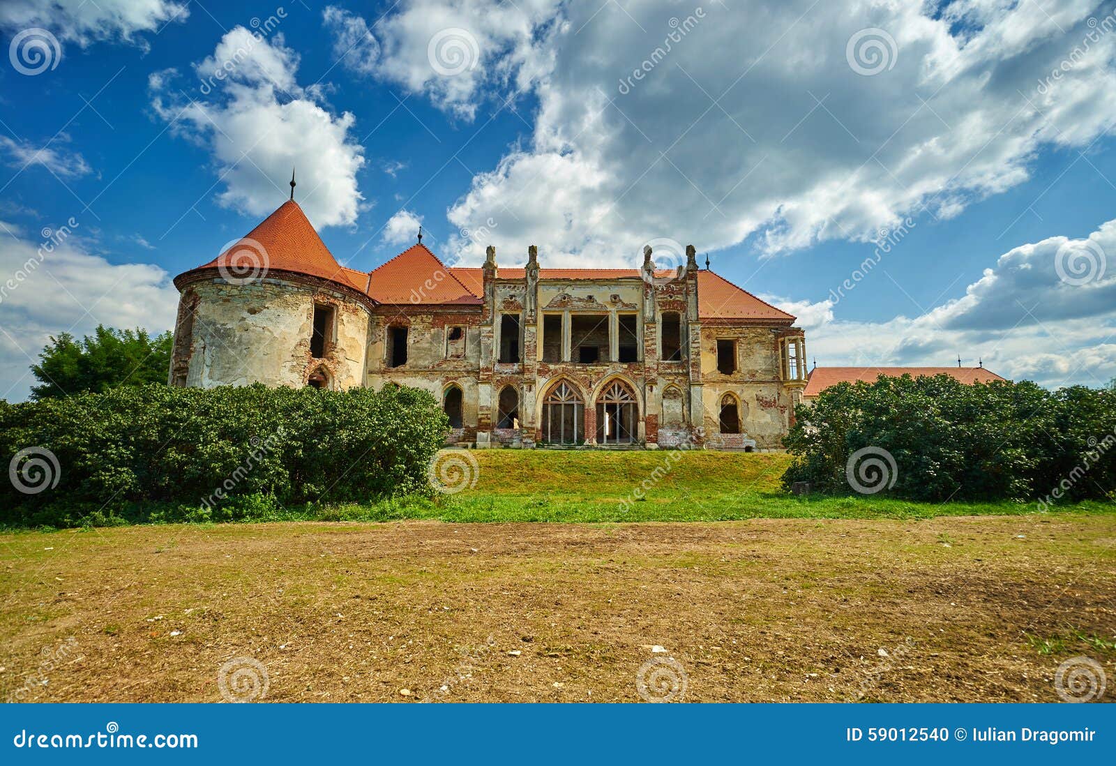 Banffy Castle stock photo. Image of cloud, building, romania - 59012540