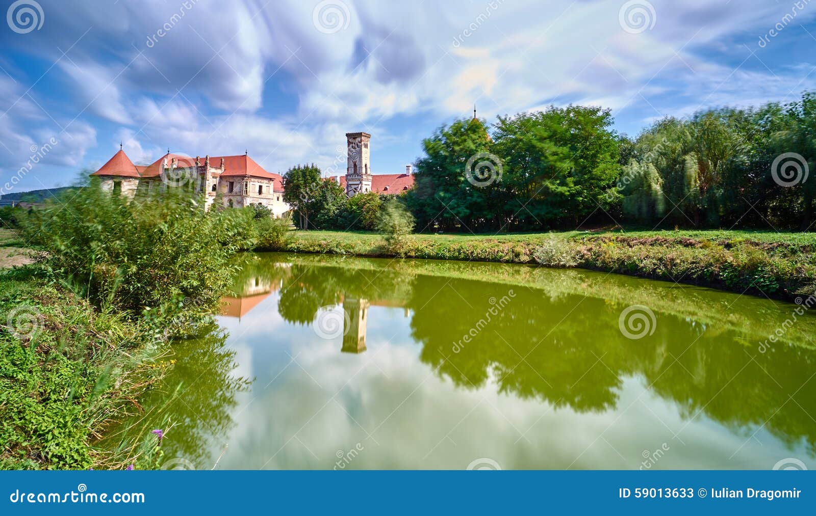 Banffy Castle stock image. Image of romania, castle, baroque - 59013633