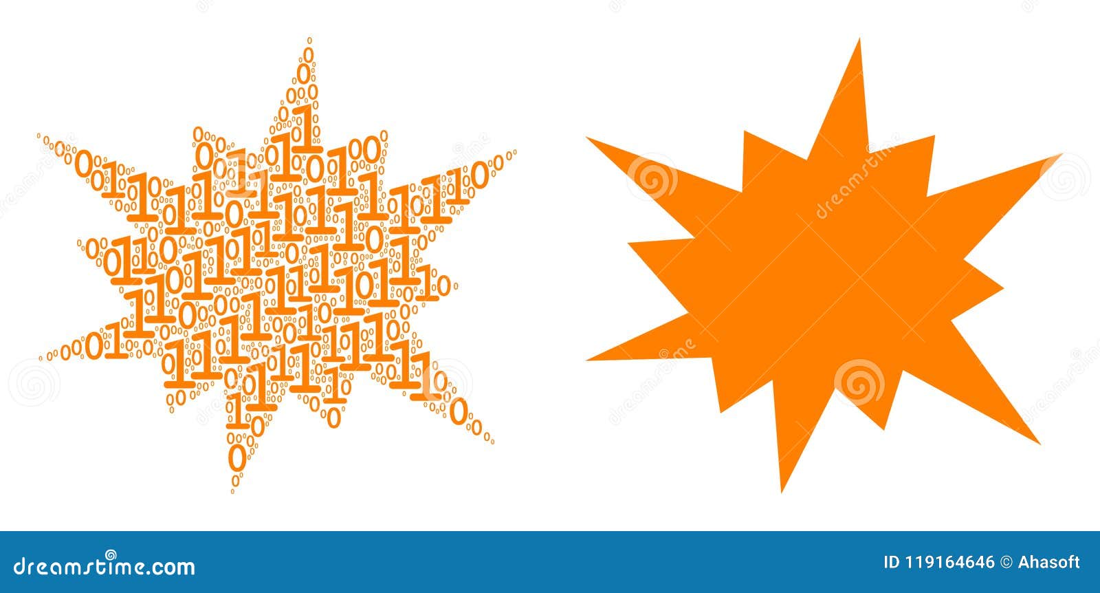 Binary Splash Screen Royalty-Free Stock Photo | CartoonDealer.com #3164079