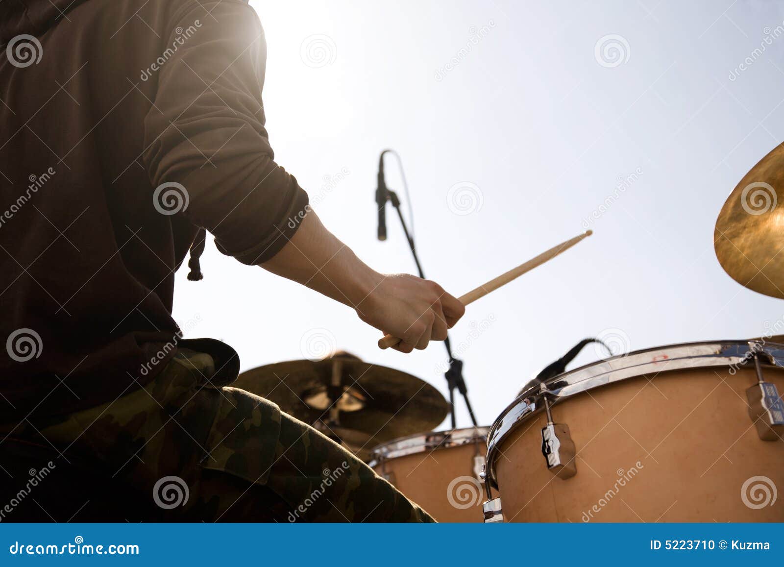 Bang the drum stock photo. Image of musical, roll, toned - 5223710