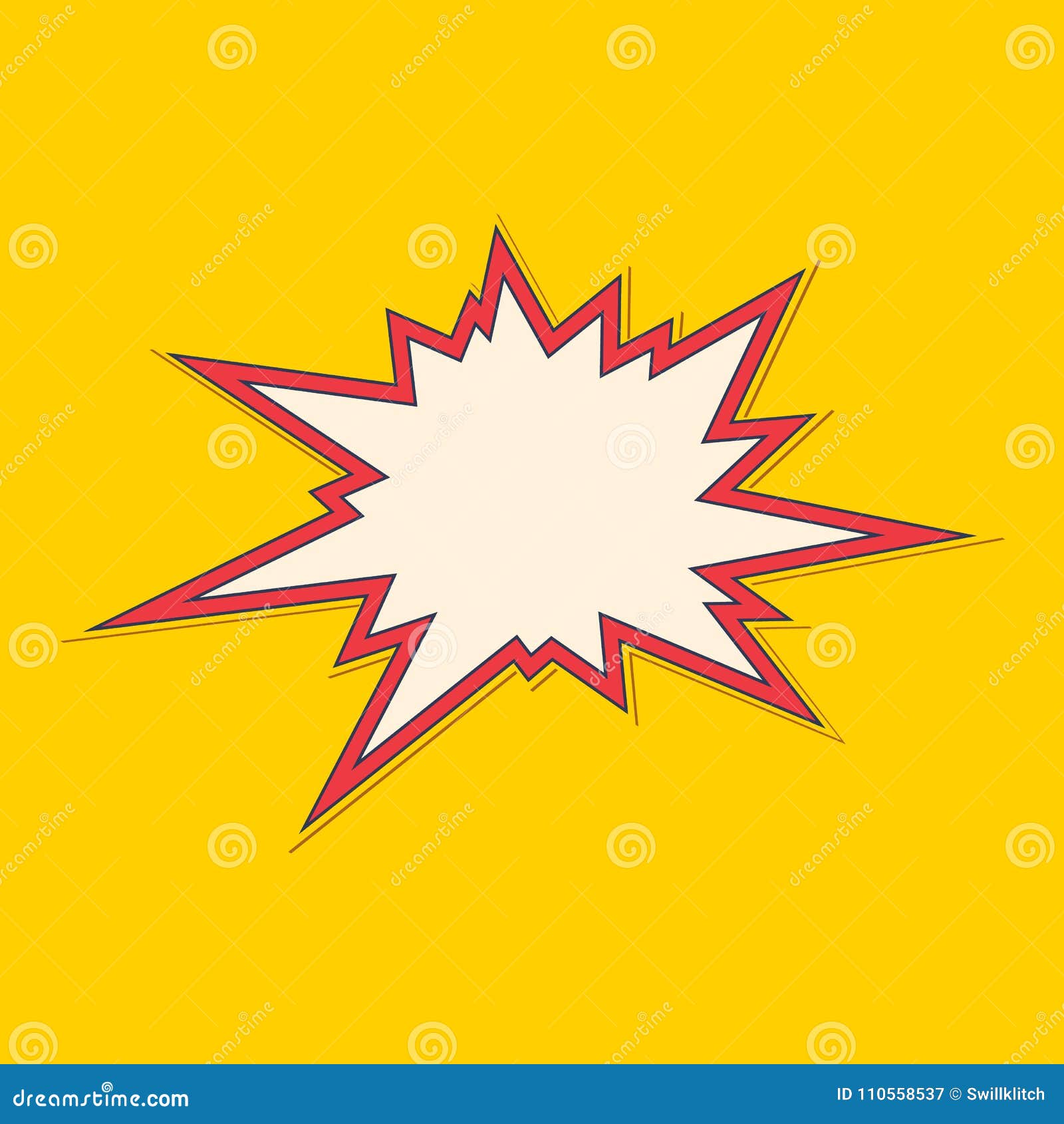 Bang Speech Bubble Comic Sign Stock Vector - Illustration of drawing ...