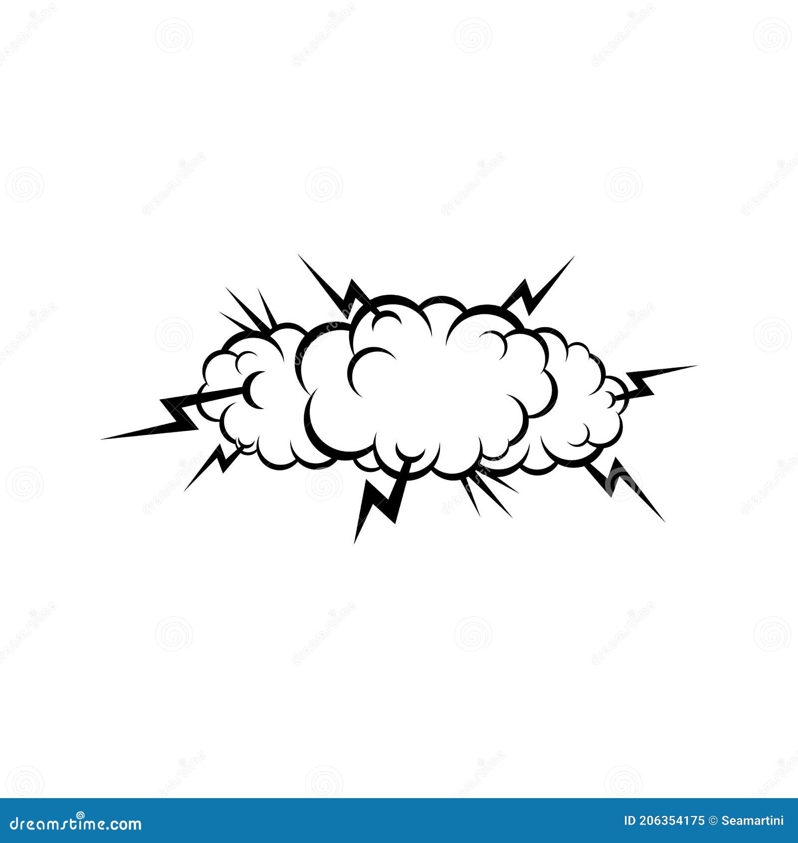 Bang Symbol, Isolated Burst of Bomb Stock Vector - Illustration of ...