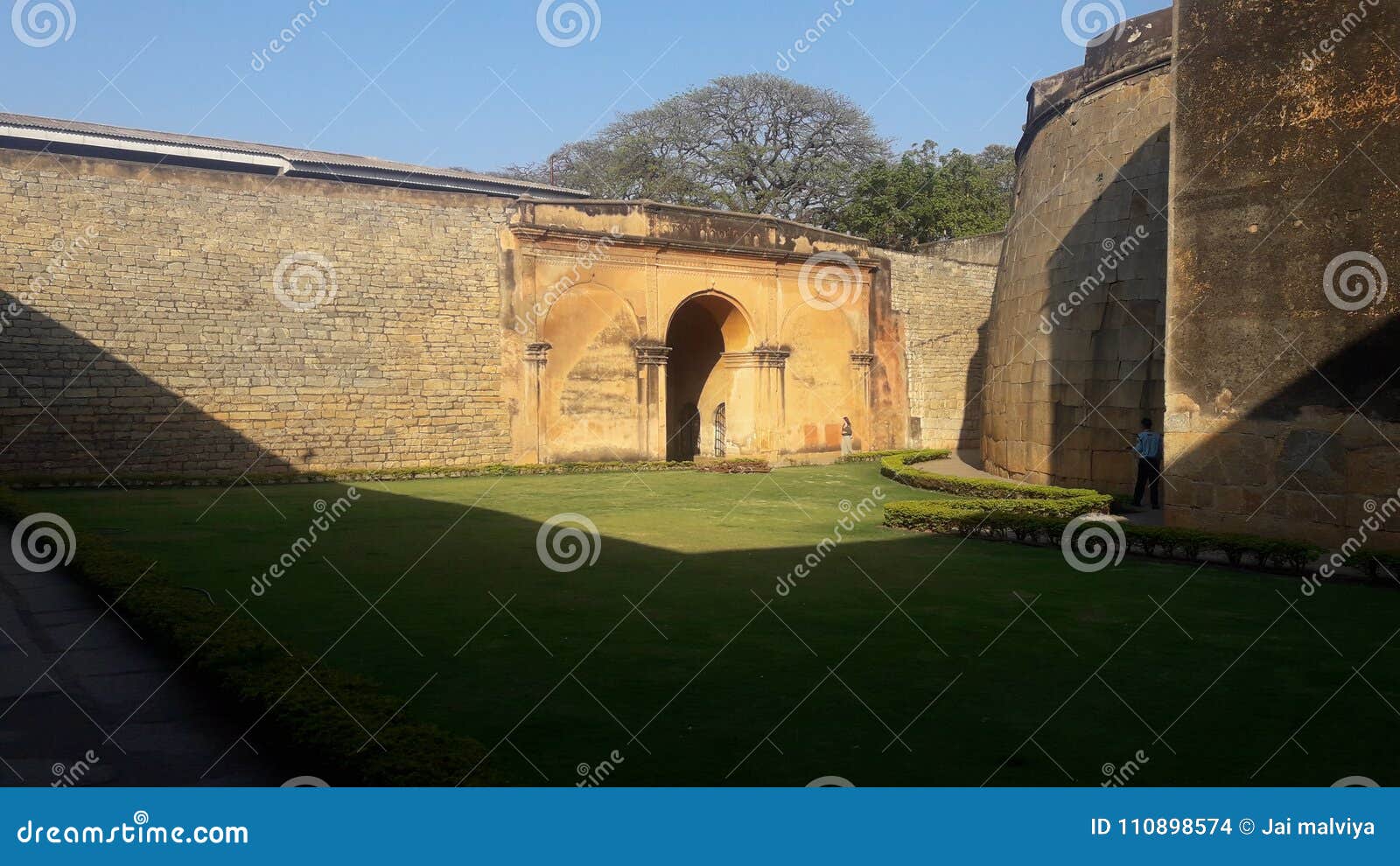 Bangalore fort stock photo. Image of sultan, fort, bangalore - 110898574