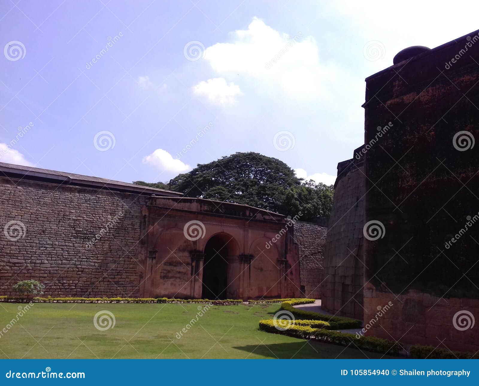 Bangalore Fort, India stock photo. Image of architecture - 105854940