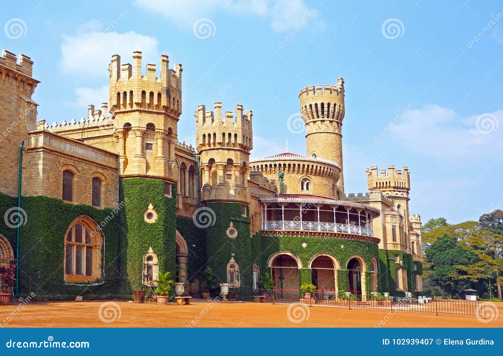 Bangalore Palace, Bangalore, Karnataka State, India Stock Image - Image ...