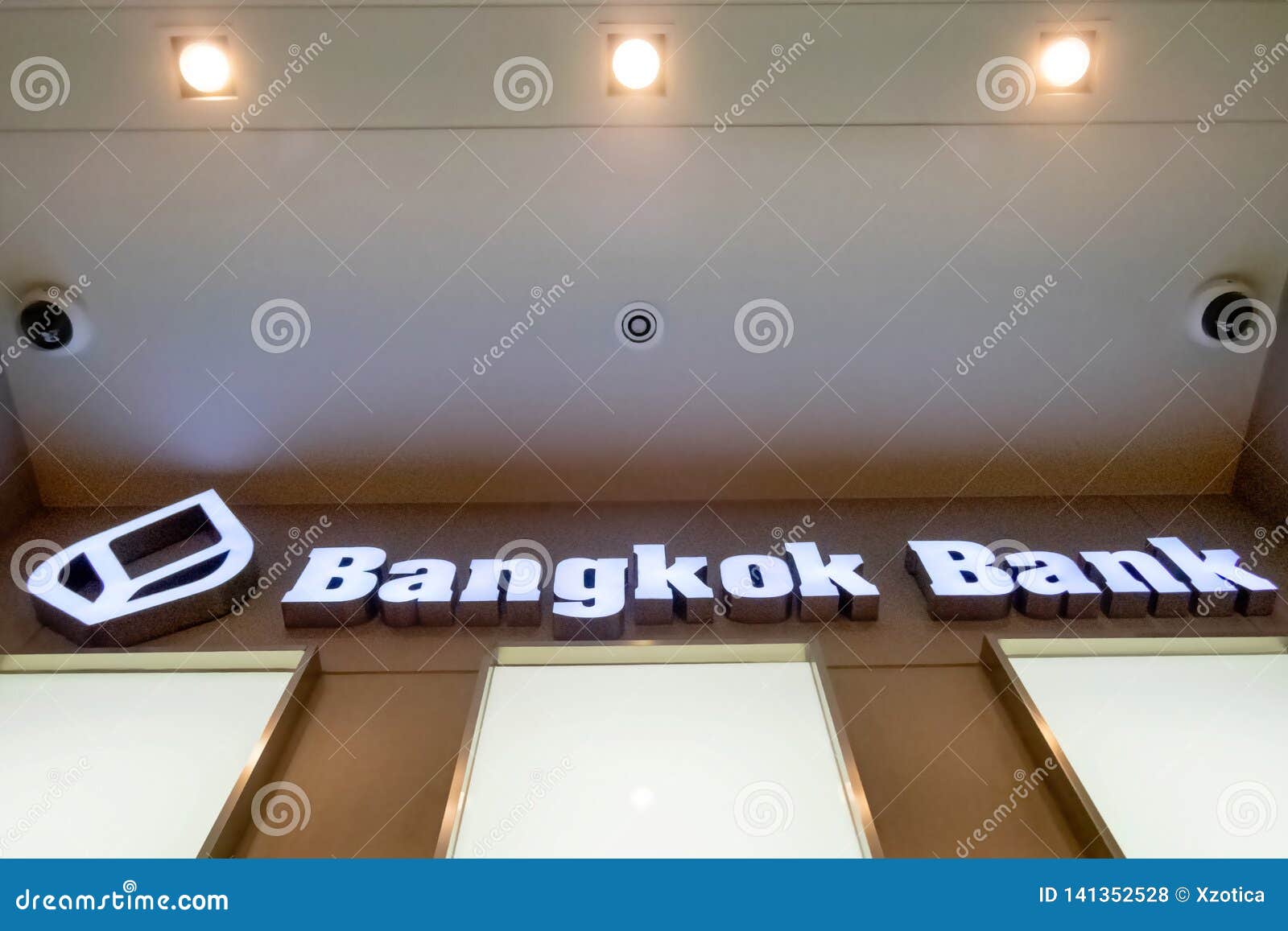 Bangkok Bank Logo Bangkok Bank Founded In 1944 Editorial Image ...