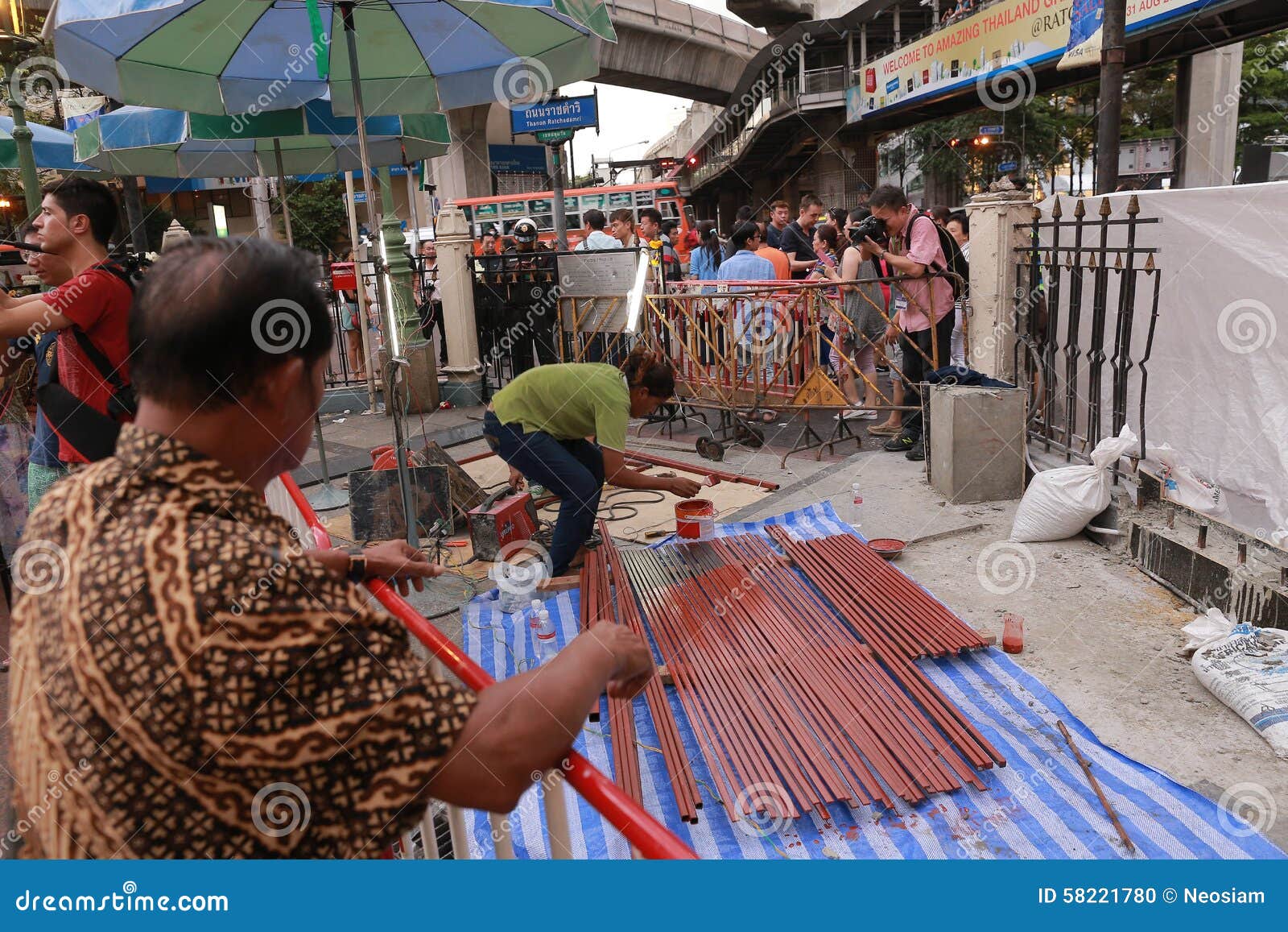 Bangkok Bomb editorial image. Image of bangkok, august - 58221780
