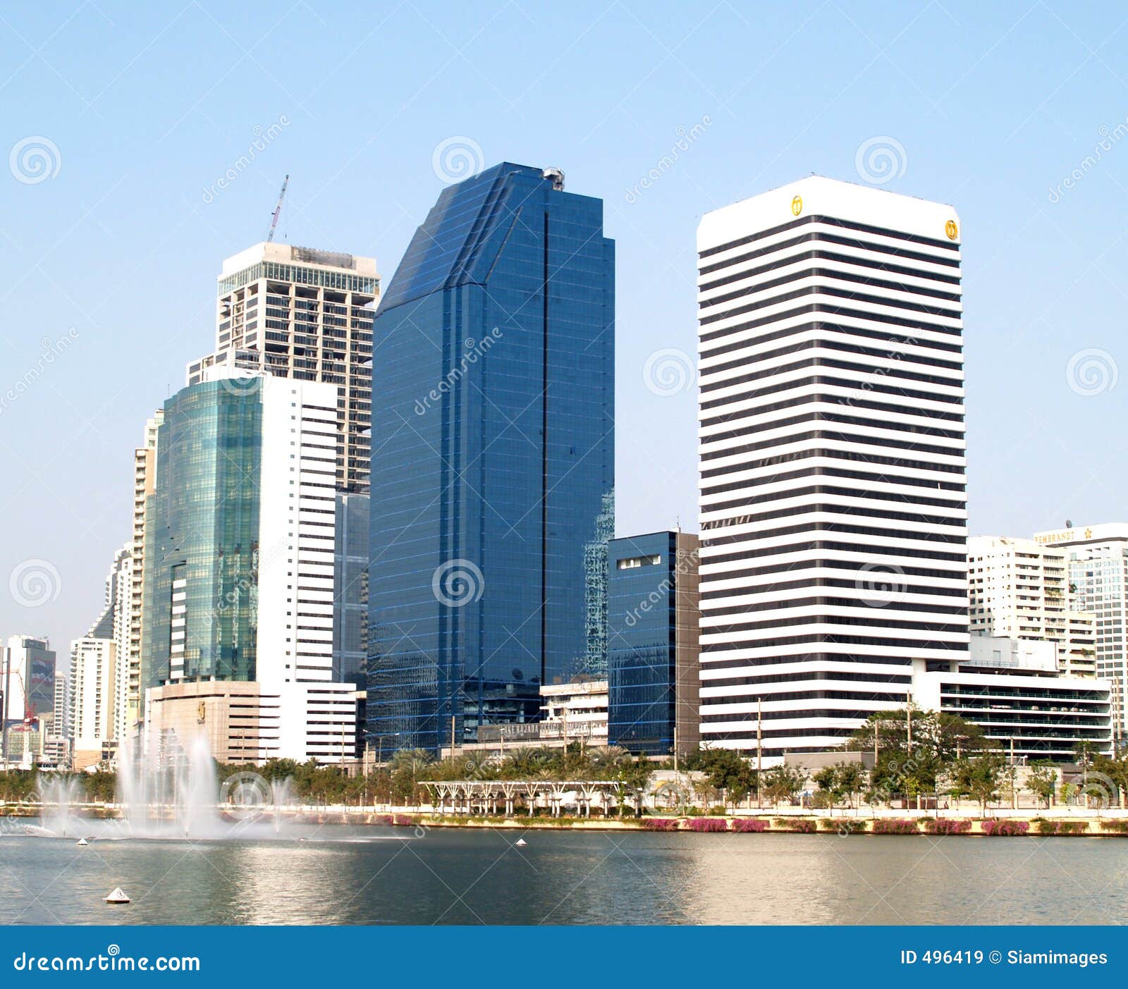 Bangkok capital city stock image. Image of architecture - 496419