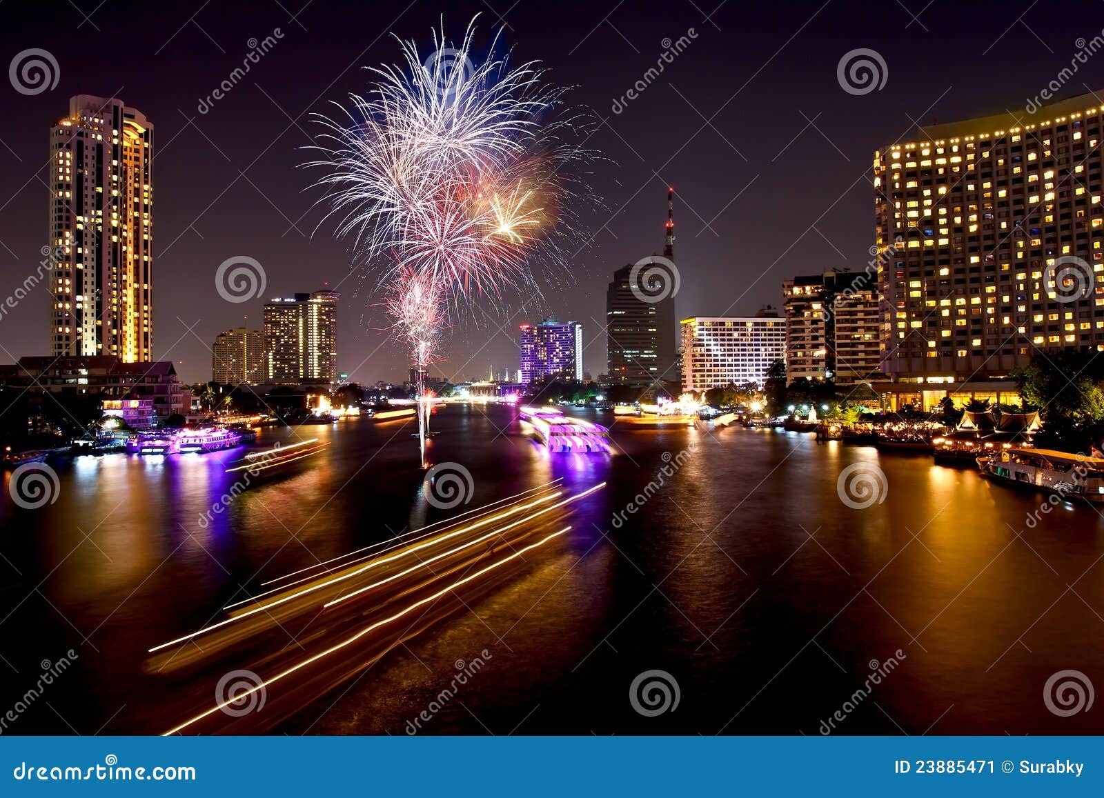 Bangkok, Capital City of Thailand Stock Image - Image of reflection ...
