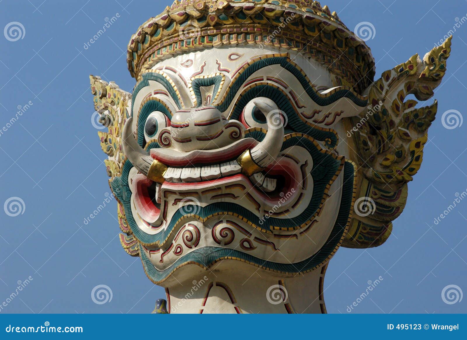 Bangkok Demon stock image. Image of indochina, china, exotic - 495123
