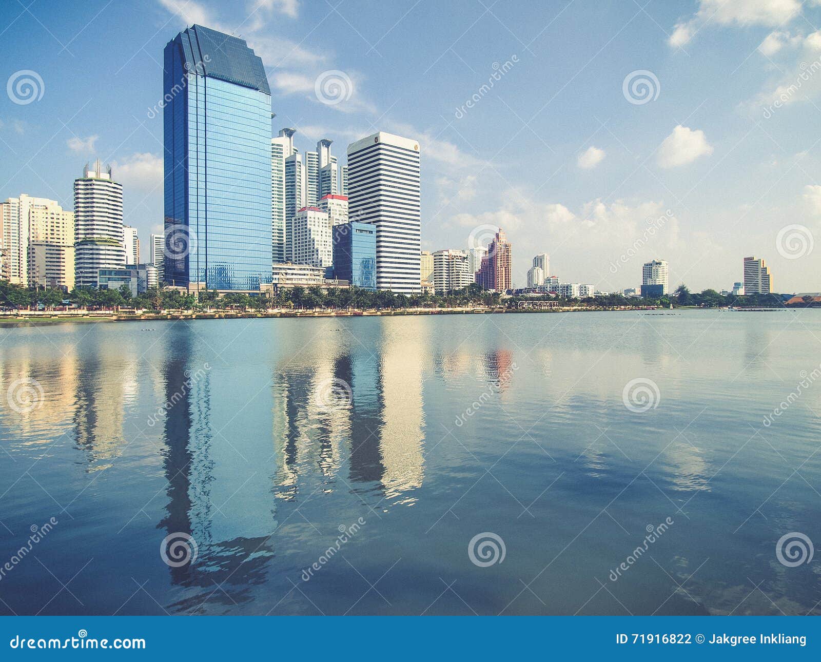 Bangkok high rise building stock photo. Image of ocean - 71916822