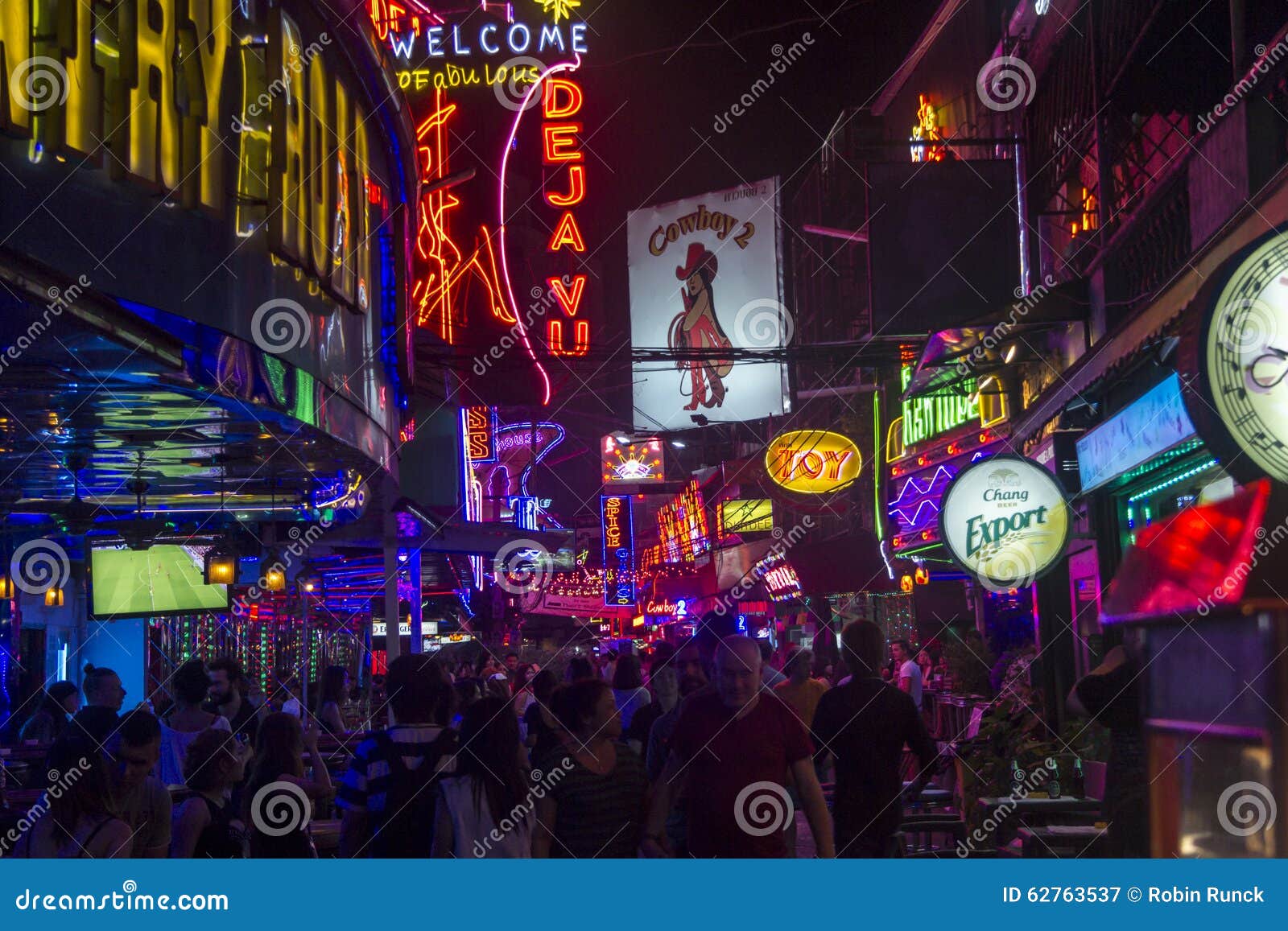 Bangkok Red Light District Soi Cowboy Editorial Photography - Image of ...