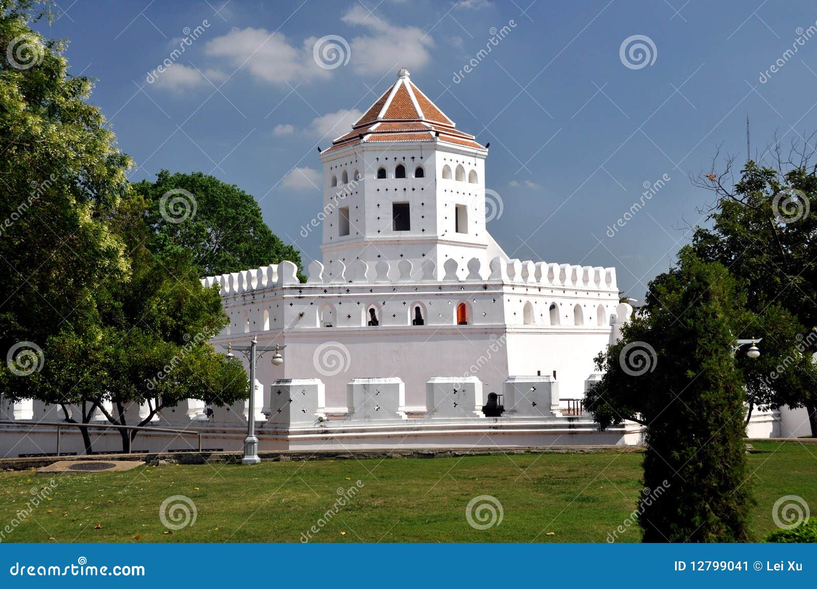 Bangkok, Thailand: 1782 Phra Sumane Fort Stock Image - Image of ...