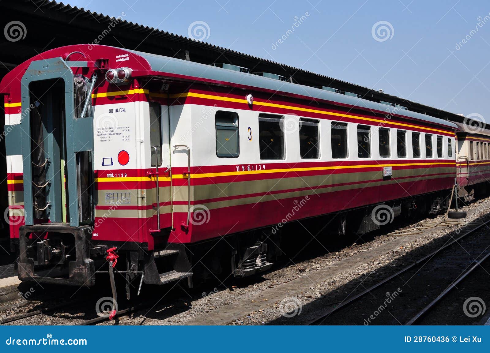 Bangkok, Thailand: 1st Class Railway Carriages Editorial Photo - Image ...