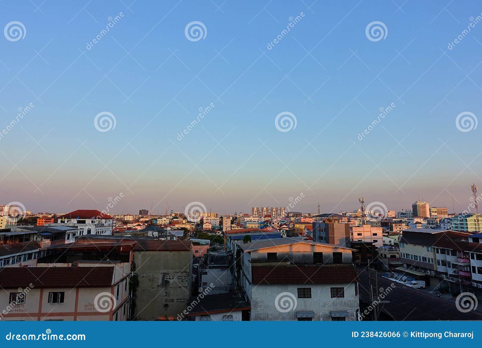 Bangkok THAILAND-January 07 2022: Landscape of Rangsit Thailand on ...