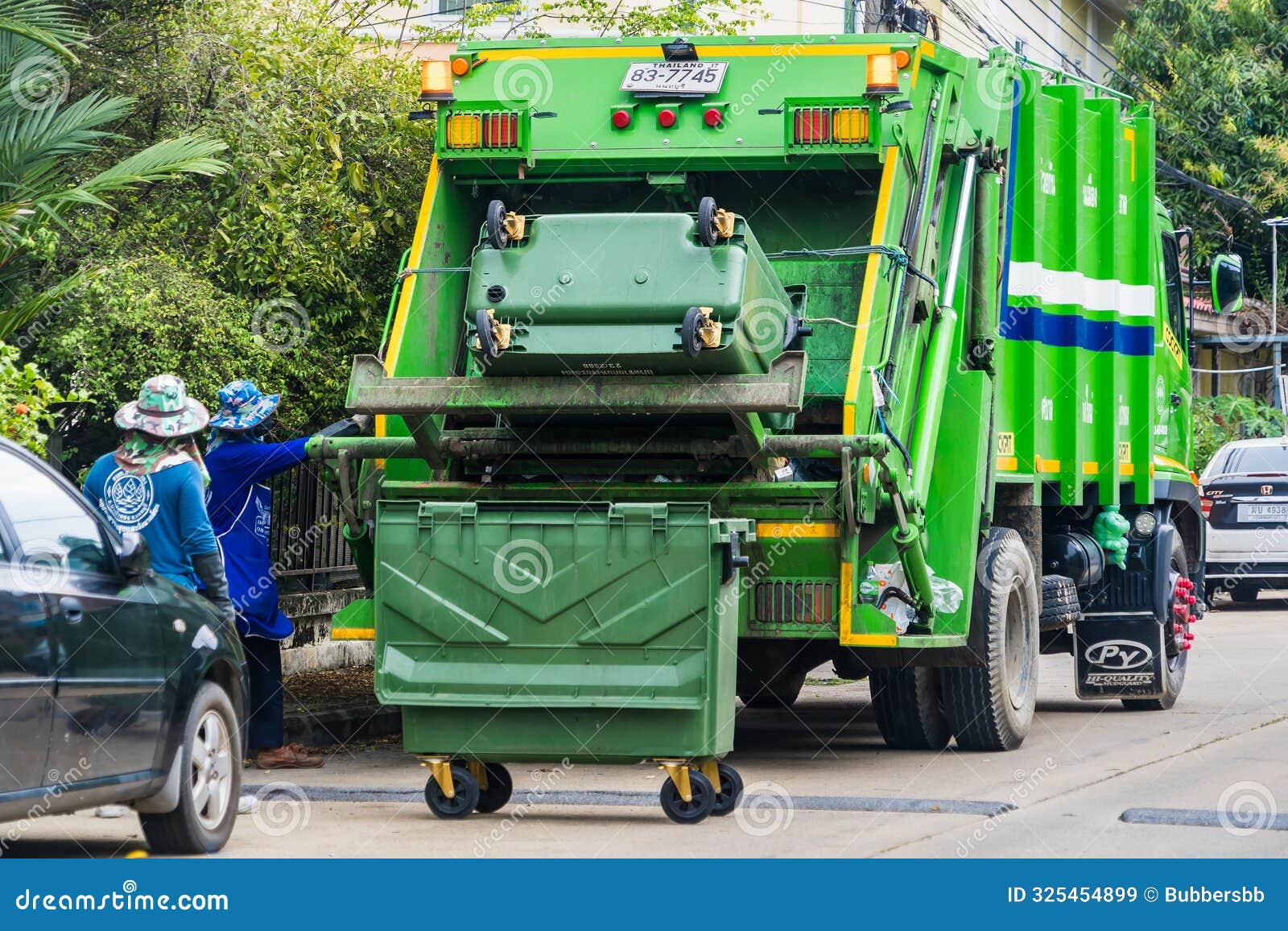 Bangkok, Thailand - June 12, 2024 : an Unidentified Work Janitors ...