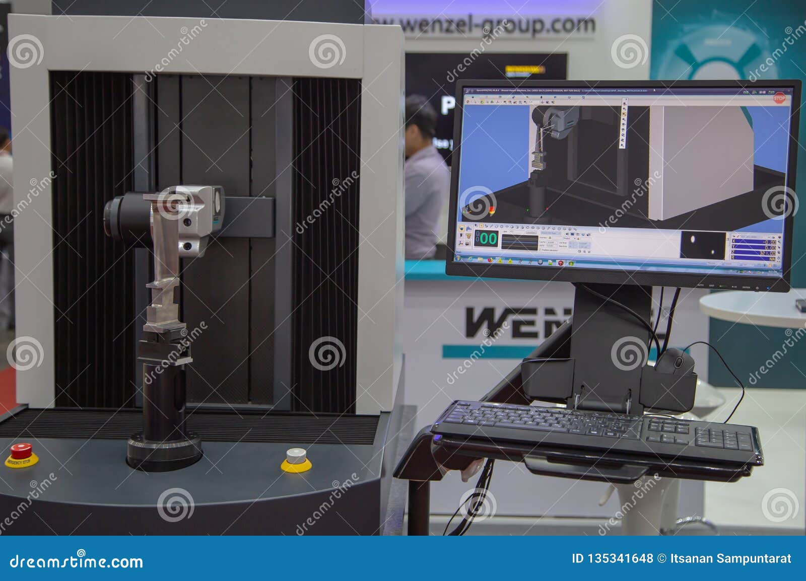 CMM Coordinate Measuring Dimension Machine Editorial Image ...