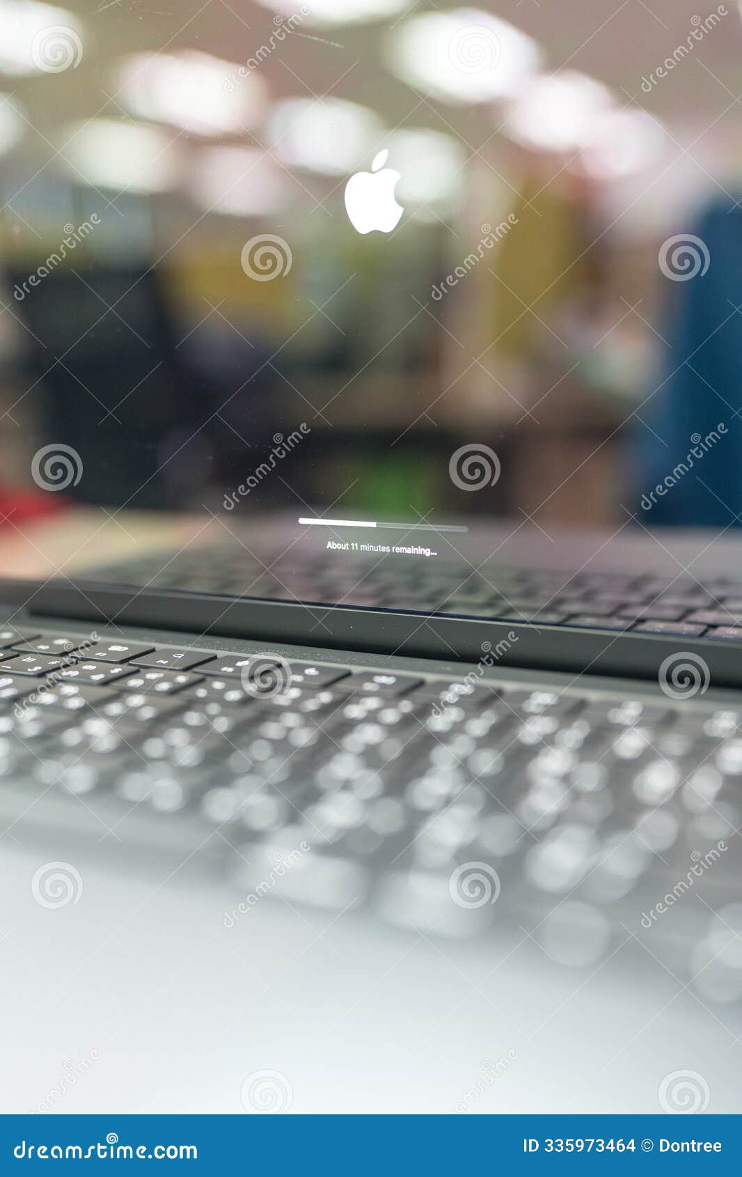 Bangkok, Thailand - September 16, 2024 : Installing Software Update ...