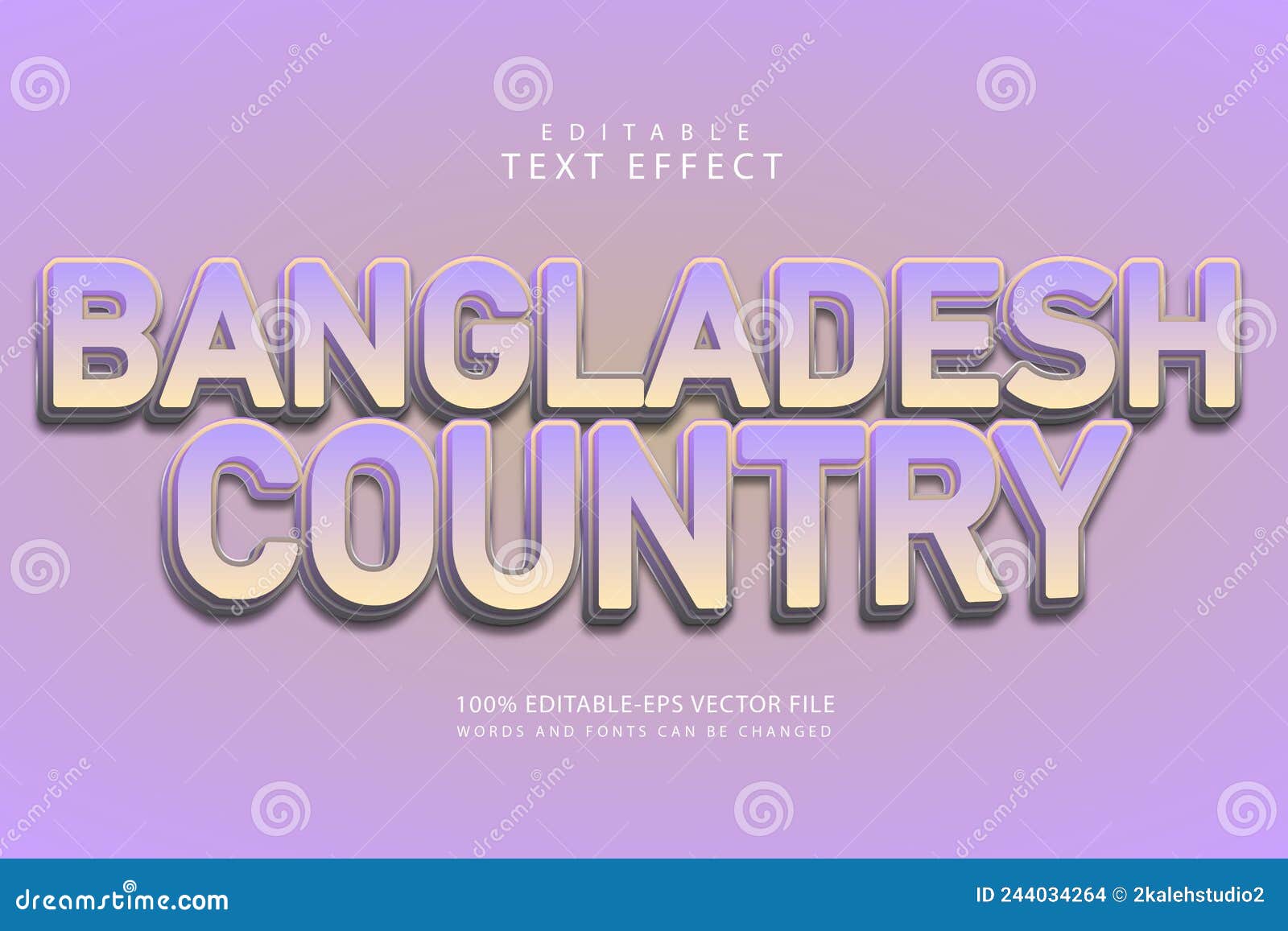 Bangladesh Country Editable Text Effect 3 Dimension Emboss Modern Style ...