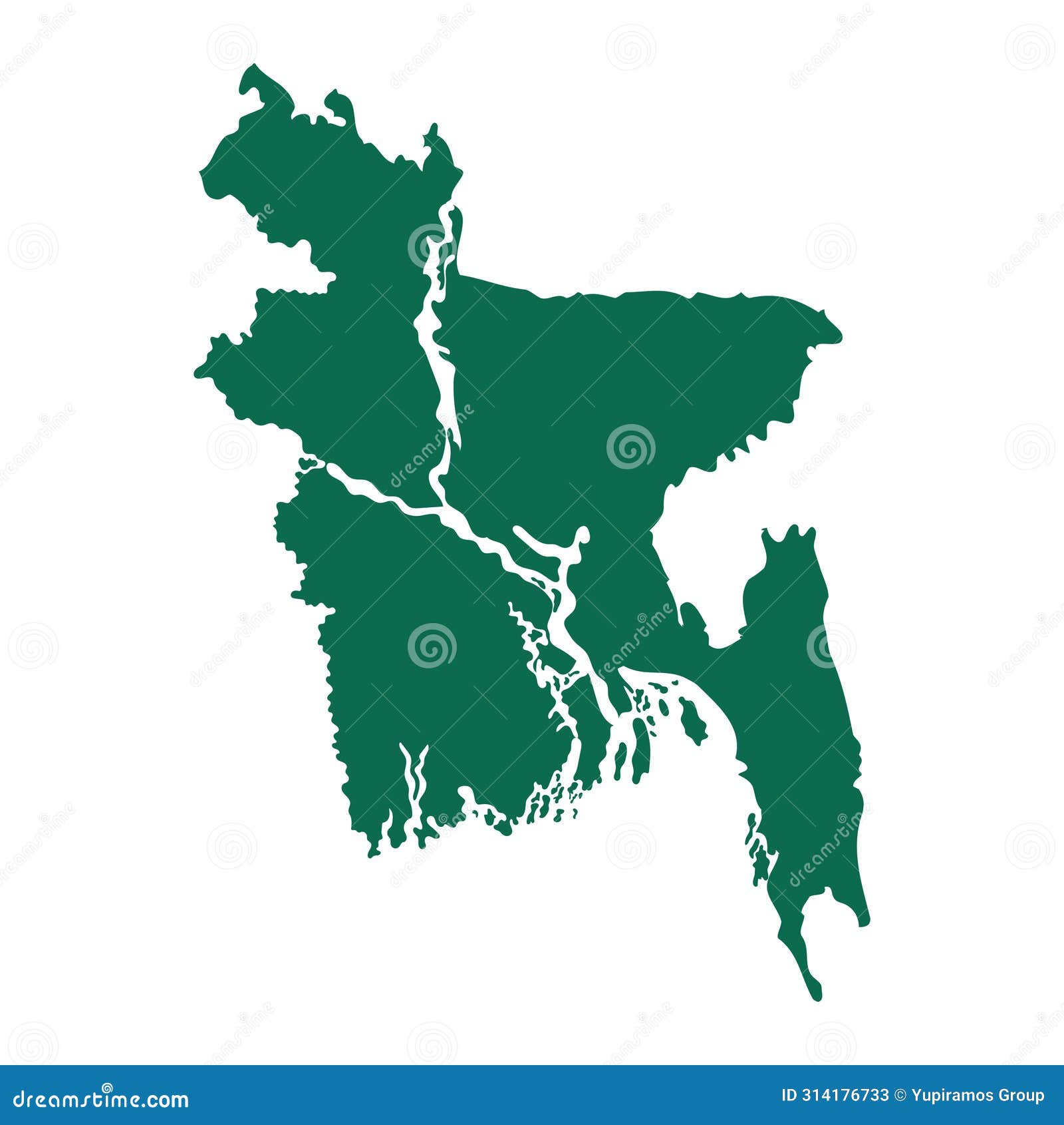 Bangladesh Independence Day Map Cartoon Vector | CartoonDealer.com ...