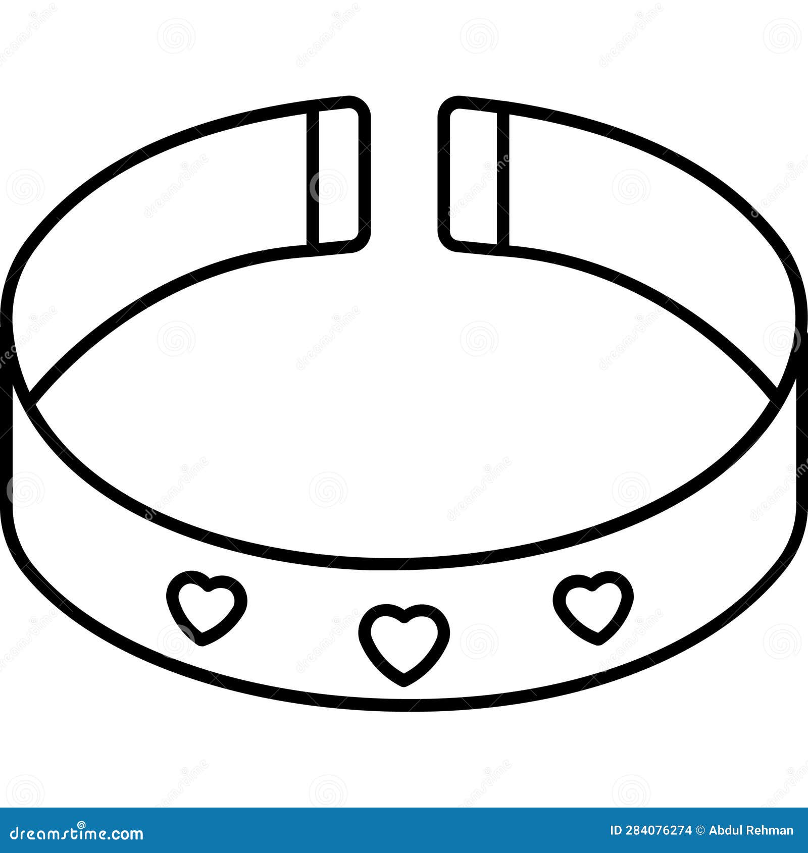Bangle Outline Vector Icon that Can Easily Edit or Modify. Stock Vector ...