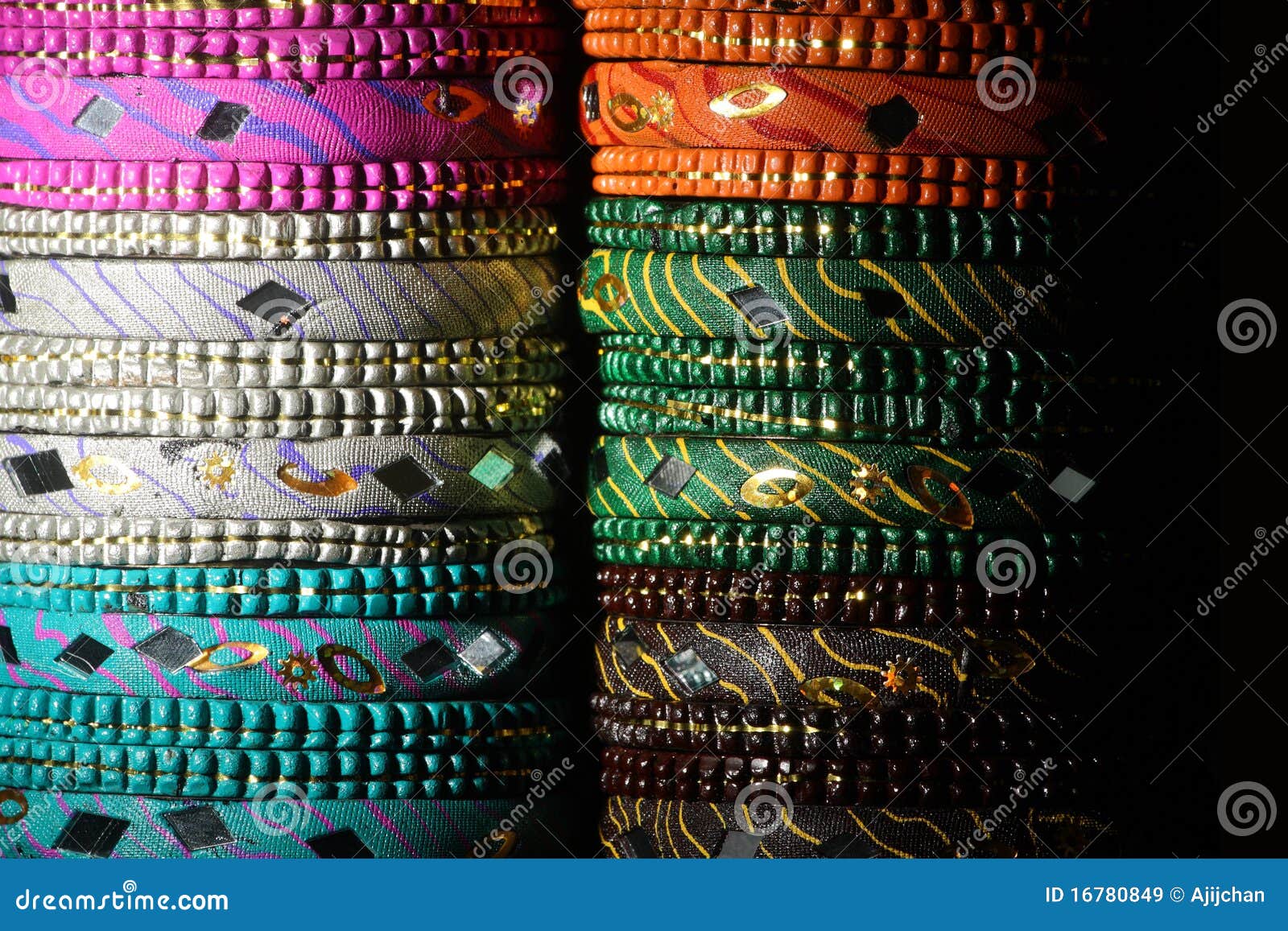Bangles background stock image. Image of background, focused - 16780849