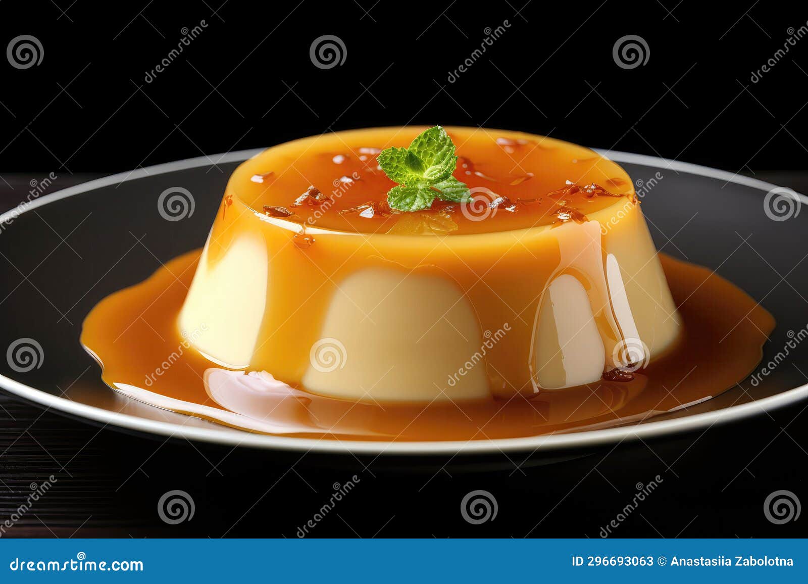 Banh Flan Caramel Custard Aesthetically Beautiful Minimalist Style ... Banh Flan Caramel Custard Aesthetically Beautiful Minimalist Style ...