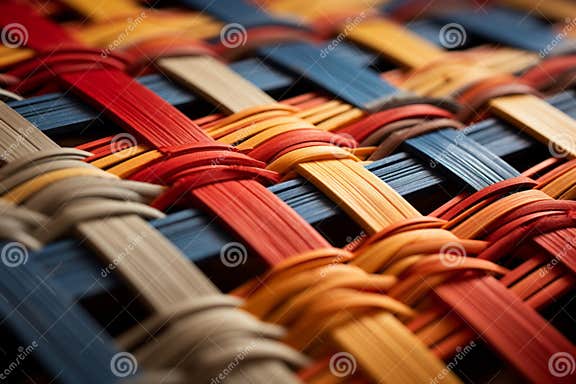 Banig Weaving by Arranging the Mats in a Visually Compelling Stock ...