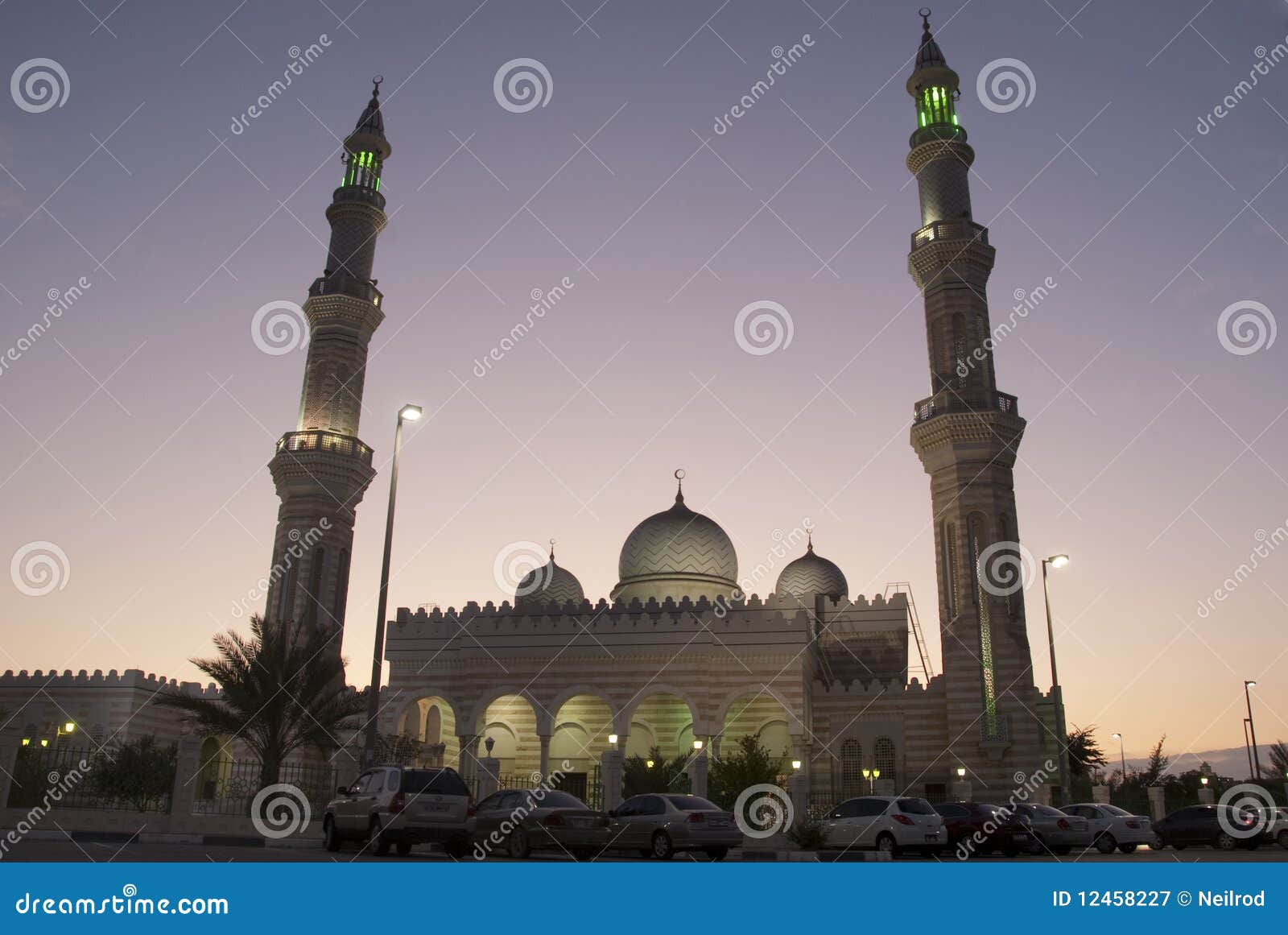 Baniyas Mosque stock image. Image of arabian, tourism - 12458227