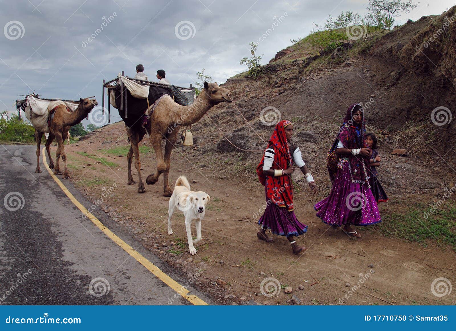 Banjara Tribes in India editorial image. Image of hill - 17710750