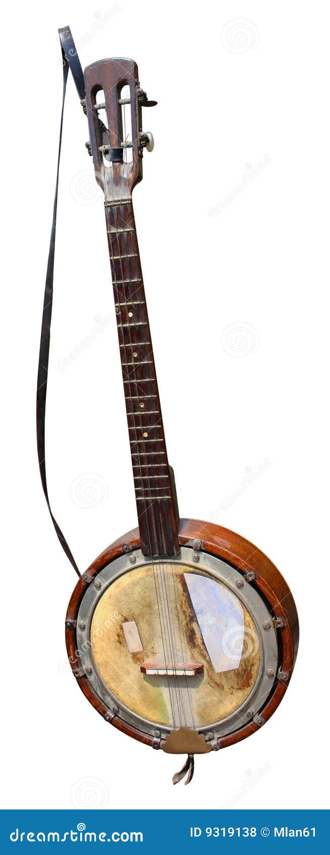 Banjo stock photo. Image of music, isolated, instrument - 9319138