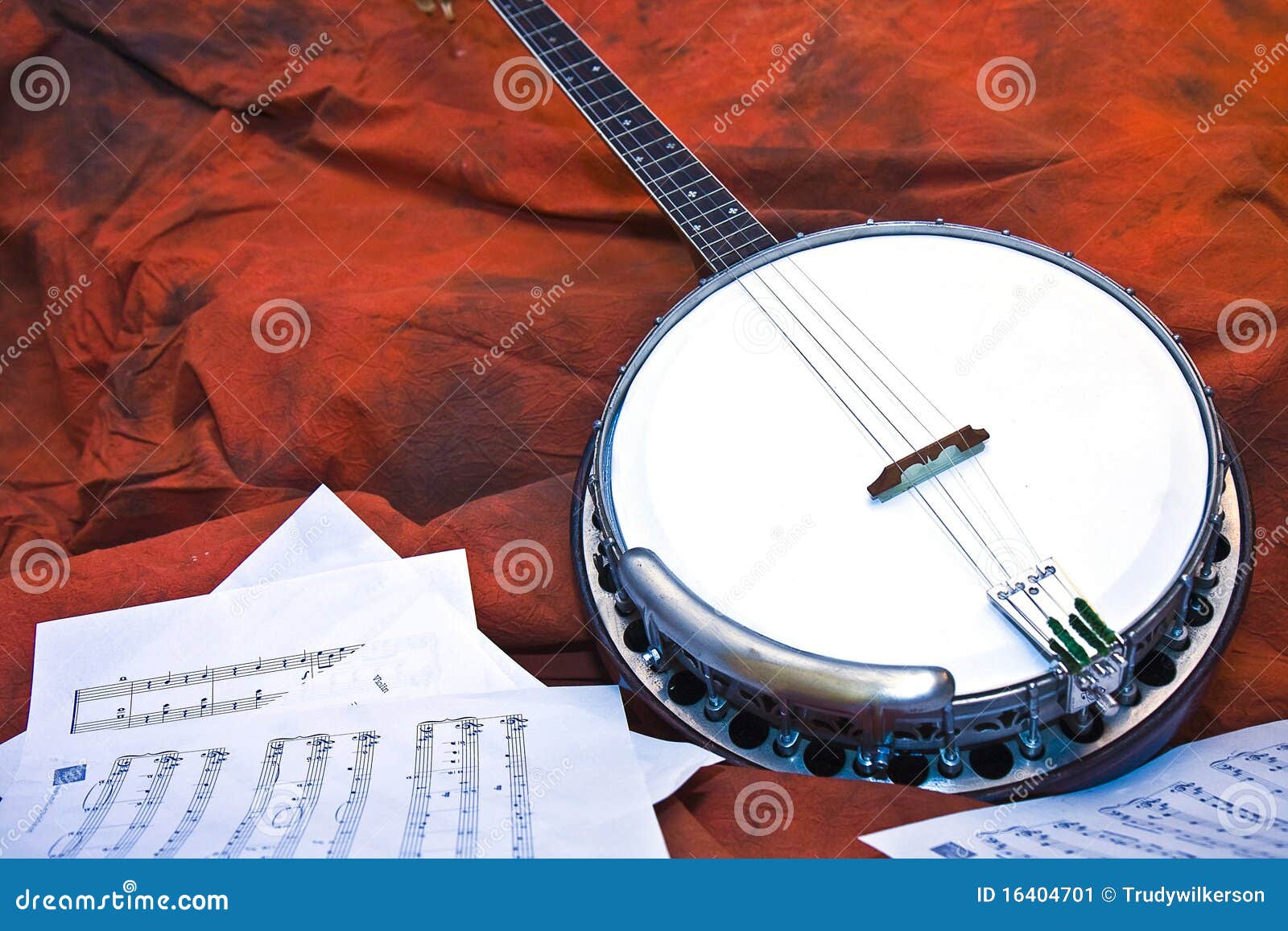Banjo and Music stock image. Image of wooden, song, folk - 16404701
