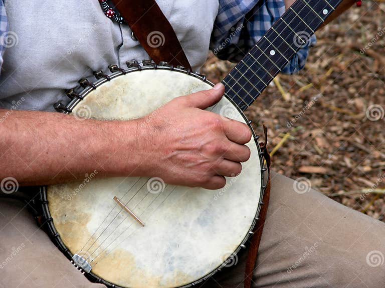 Banjo Player stock photo. Image of strum, person, folk - 897638