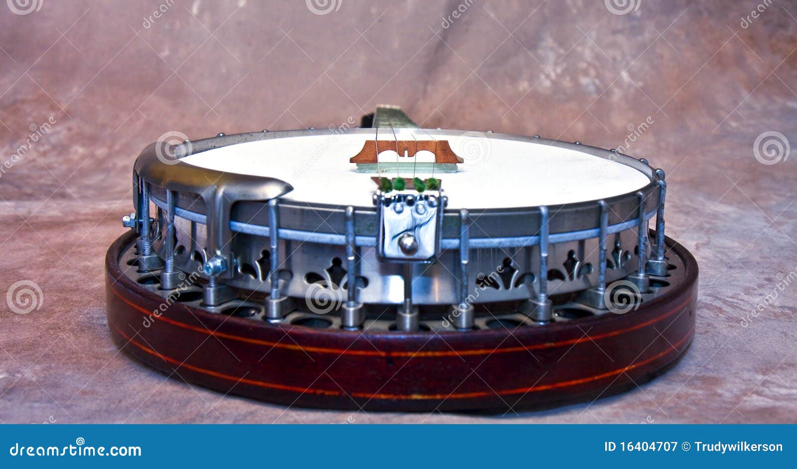 Banjo s Frontal View stock image. Image of sound, isolated - 16404707