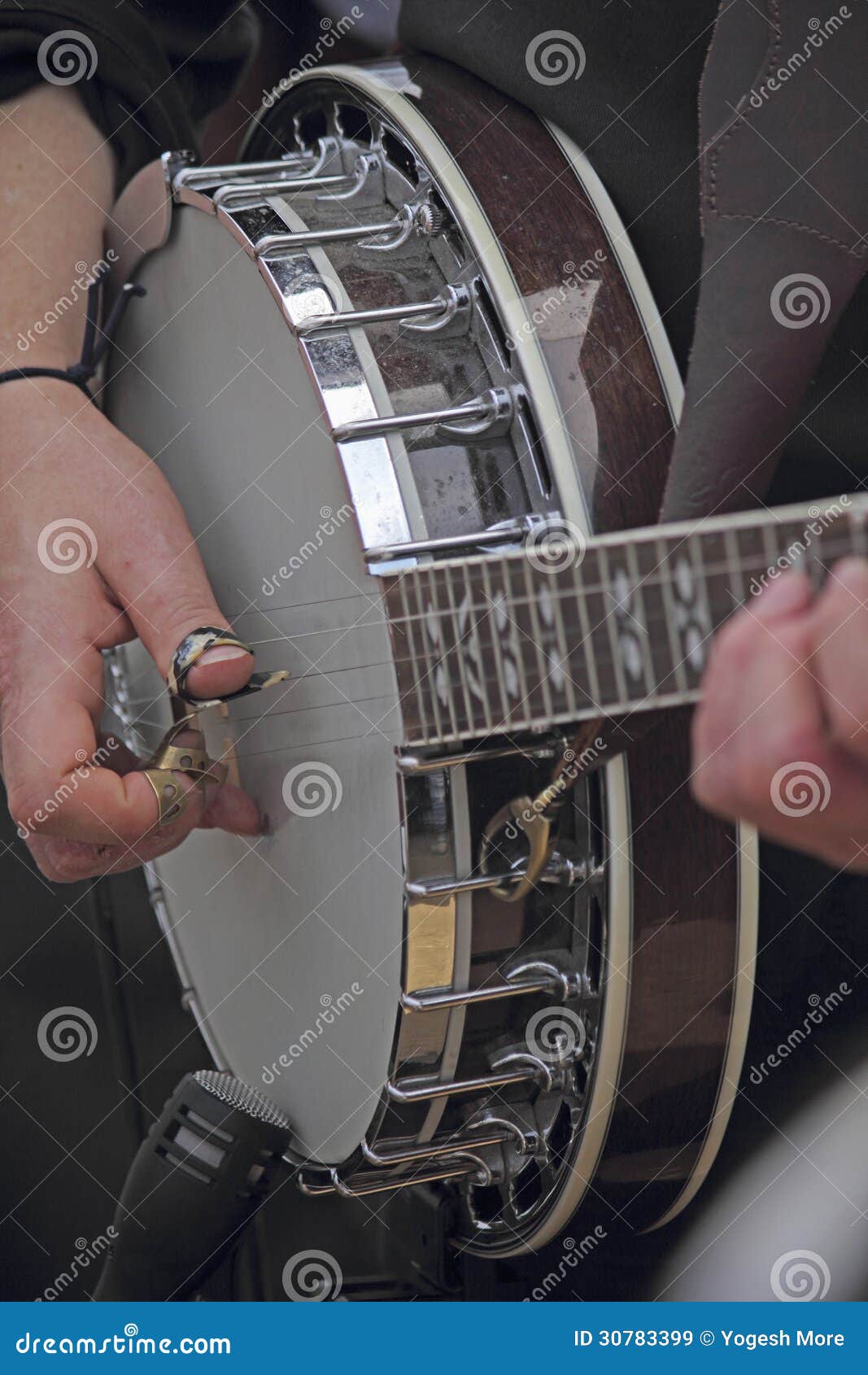 Banjo, String Instrument stock image. Image of male, country - 30783399