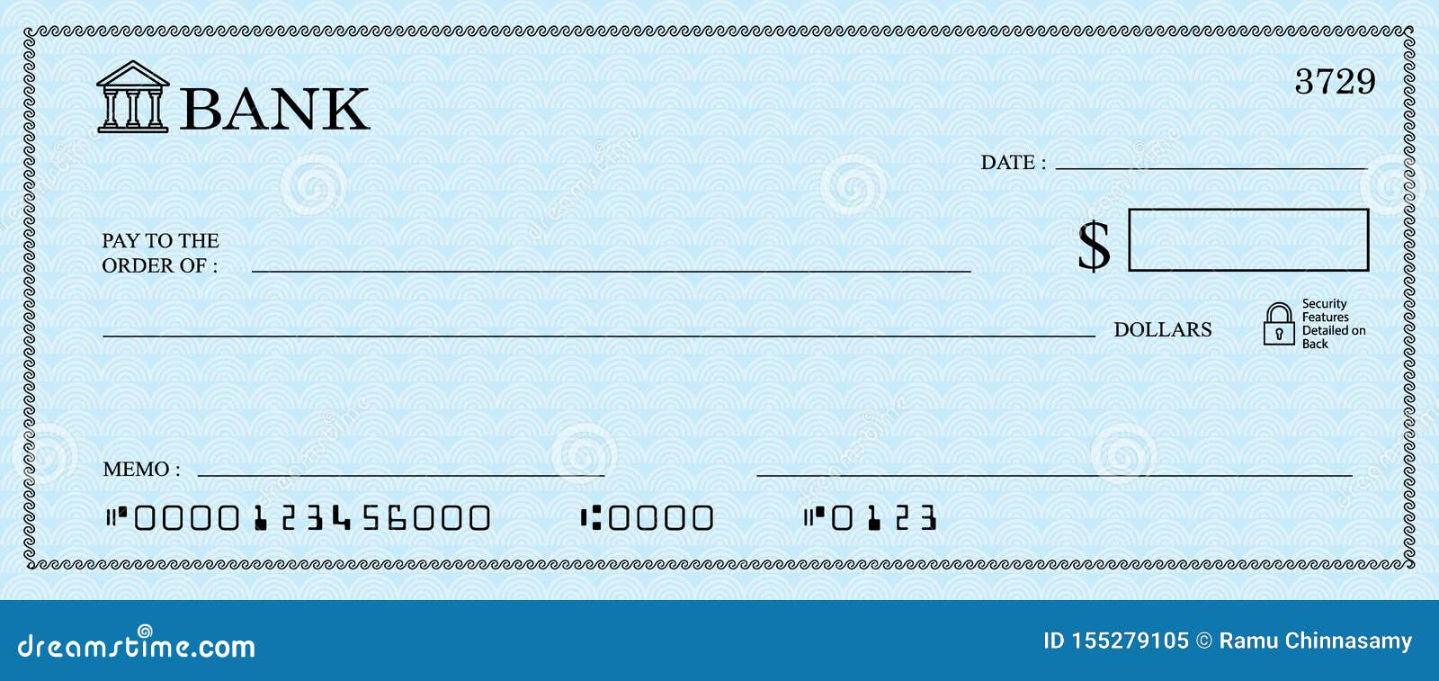 Can You Get A Blank Bank Cheque at Glenn Barbee blog
