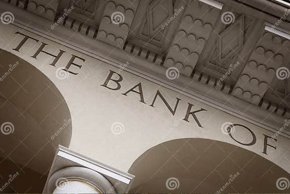 Bank Building stock photo. Image of bank, facade, credit - 19365786