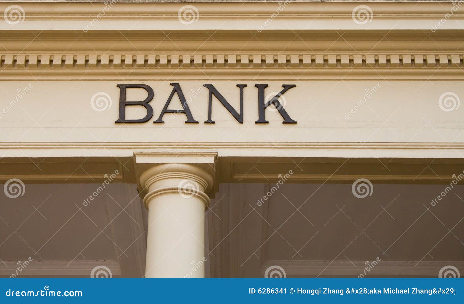 Bank building stock image. Image of commercial, african - 6286341