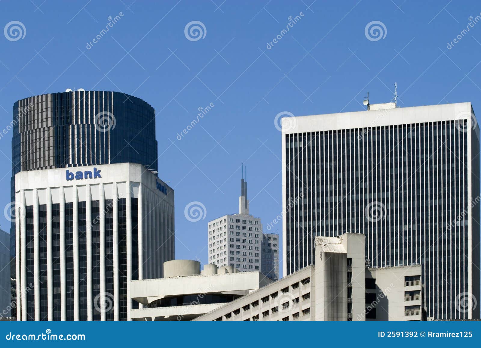 Bank and Buildings stock photo. Image of residential, ideas - 2591392