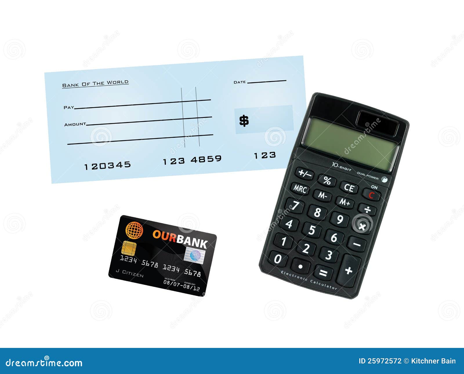 Bank Check stock photo. Image of money, finance, dollars - 25972572