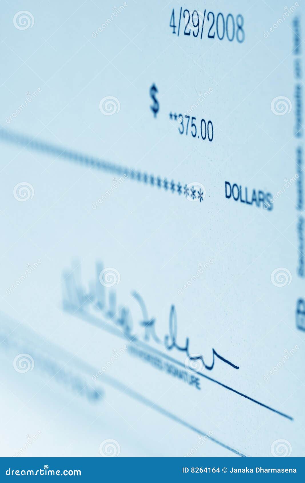 Bank check stock photo. Image of blur, bankrupt, currency - 8264164