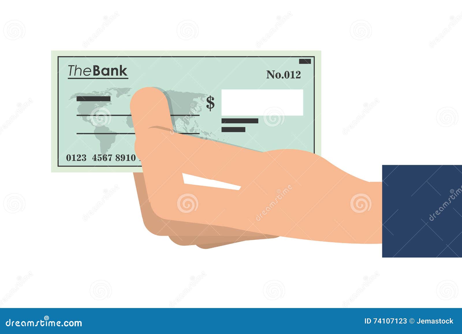 Bank check icon stock illustration. Illustration of cheque - 74107123