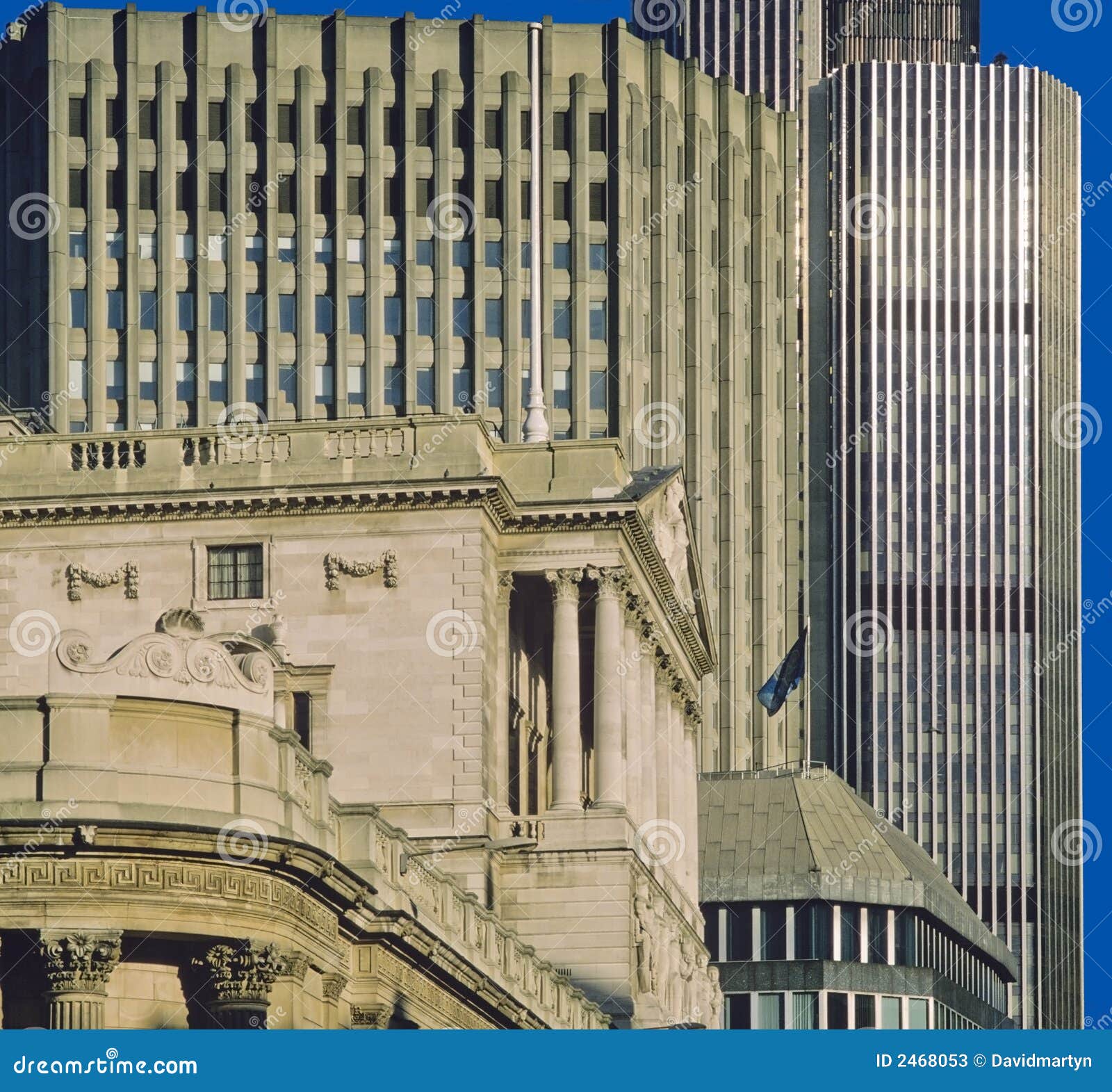Bank city of london stock image. Image of international - 2468053