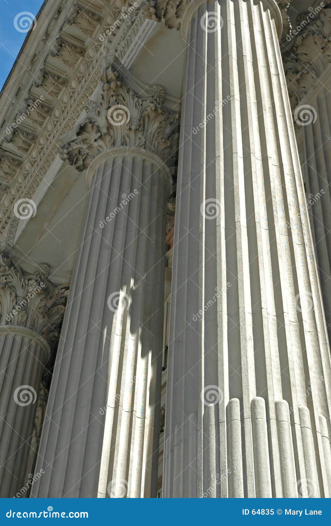 Bank Columns stock image. Image of exterior, banking, architecture - 64835
