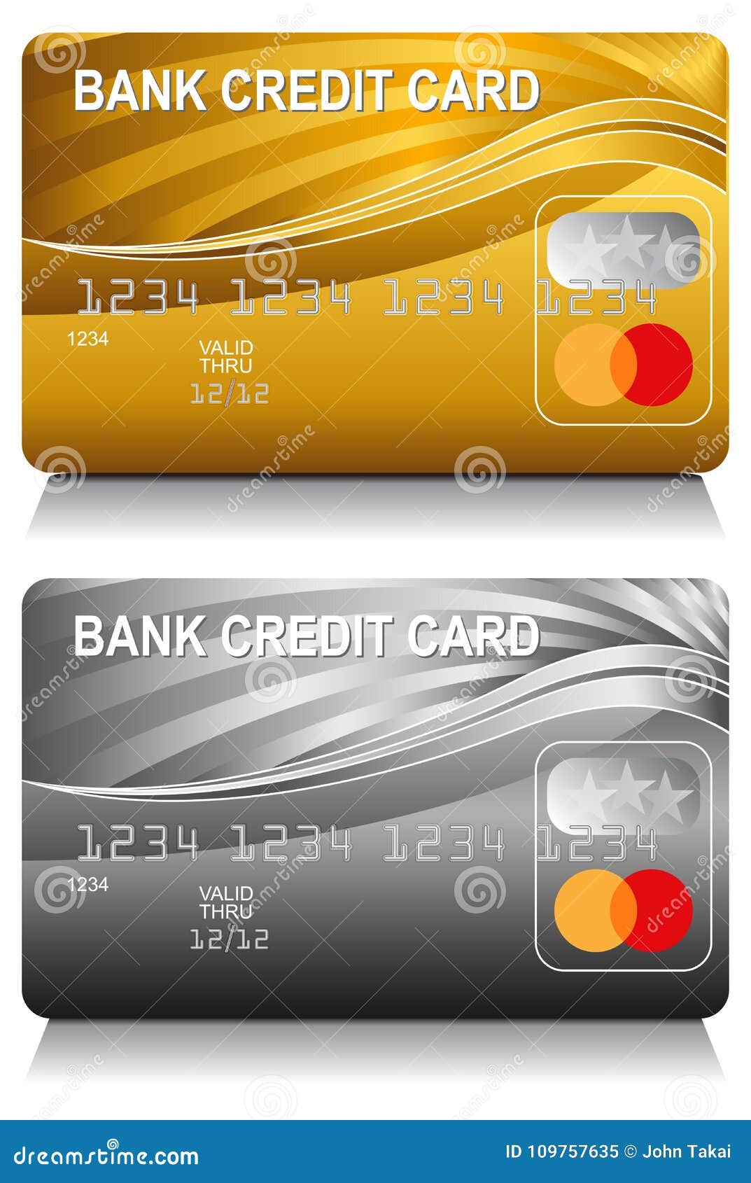 Bank Credit Card Energy Wave Pattern Set Stock Vector - Illustration of ...