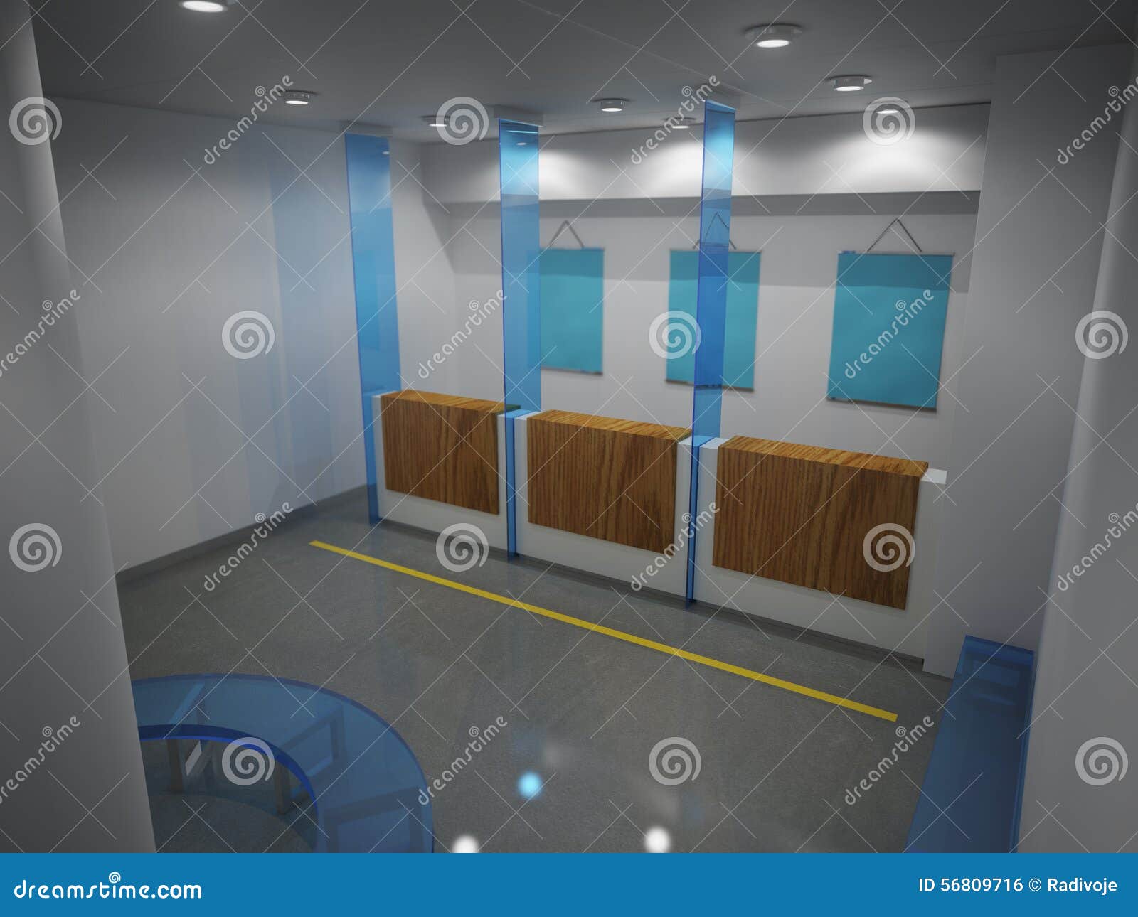 Bank stock photo. Image of people, room, daylighting - 56809716